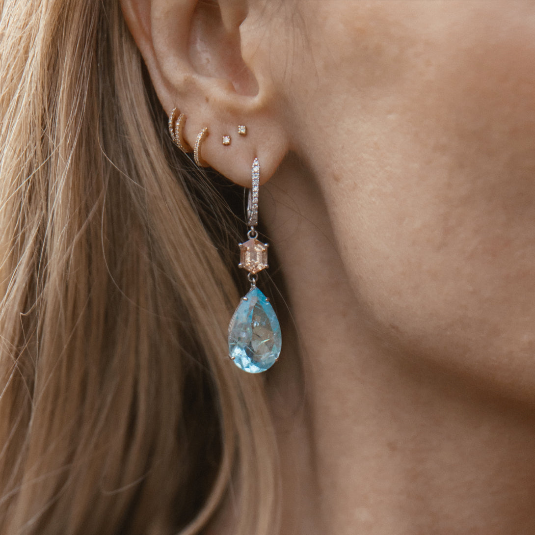 Aquamarine Sunstone Drops – Starling