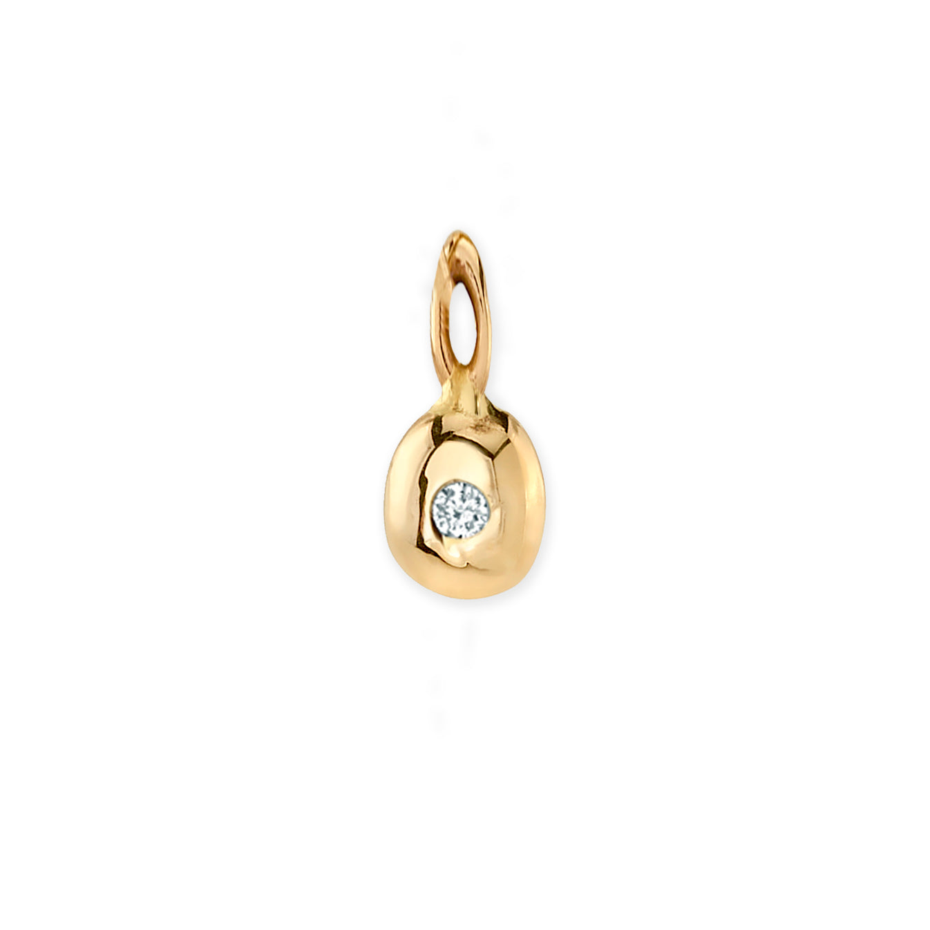 Diamond Pebble Charm – Starling