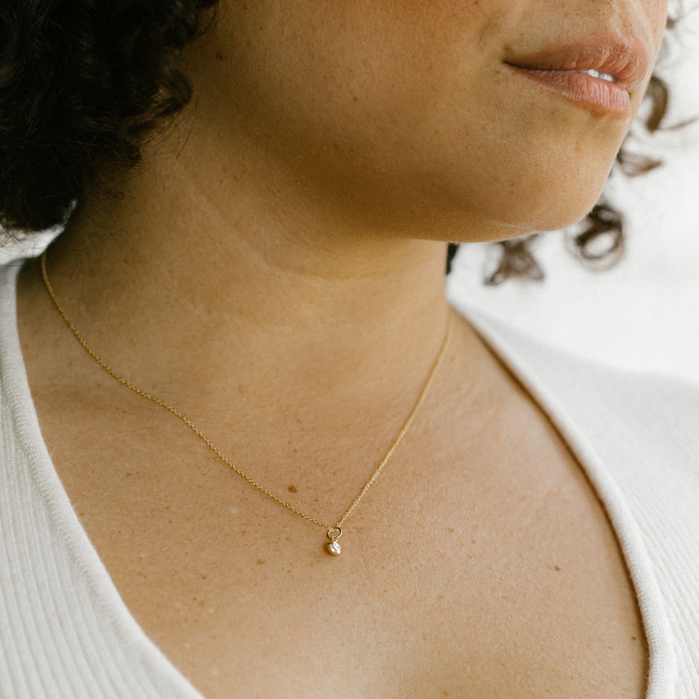 Diamond Pebble Charm – Starling