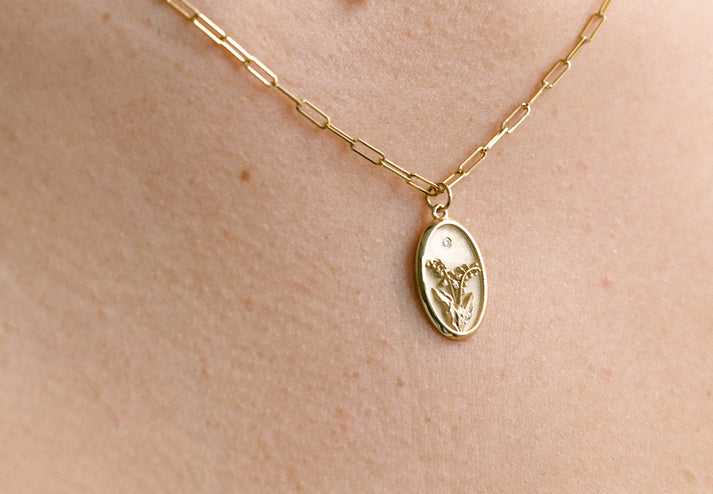 May Birth Flower Charm Lily | Starling Jewelry